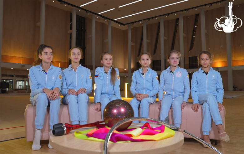 A series of interviews with athletes from the Alina Kabaeva Sky Grace ...